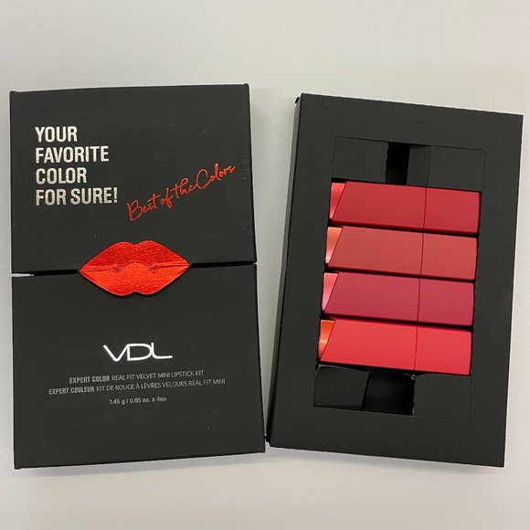 Avon | Makeup | Nib Vdl Expert Color Real Fit Velvet Mini Lipstick Kit ...